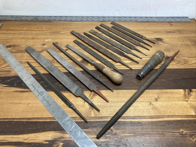 ANTIQUE VINTAGE TOOLS Metal MACHINIST Files BLACKSMITH Files Rasps Wood ...