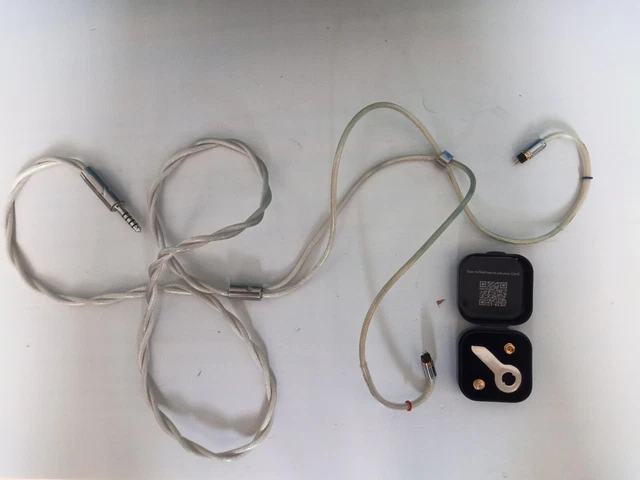 COSMIC CABLES CRESCENT Moon 2 Pin / MMCX 4.4mm IEM Cable £119.95 ...