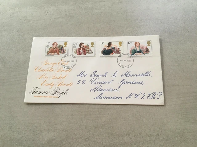 COLLECTABLE JULY 9 1980 Famous People Post Office First Day Cover Women ...