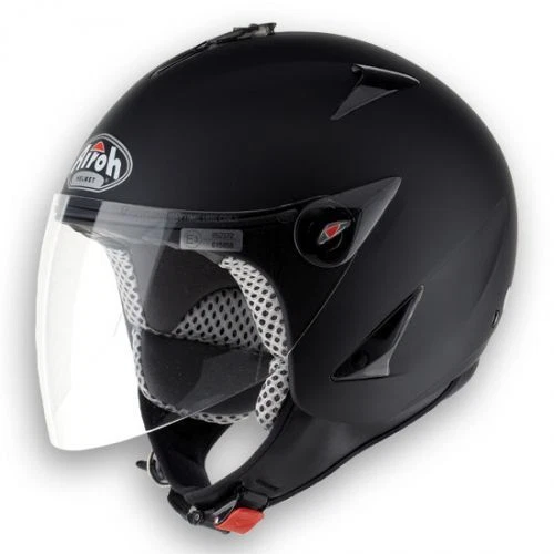 CASQUE HELMET DEMI-JET JT Couleur Noir Mat Airoh Taille XL EUR 82,37 ...