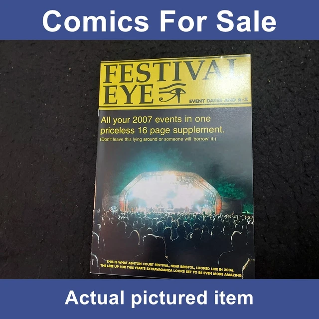 FESTIVAL EYE MAGAZINE 2007 event dates and A-Z (LOT#13079) £4.47 ...