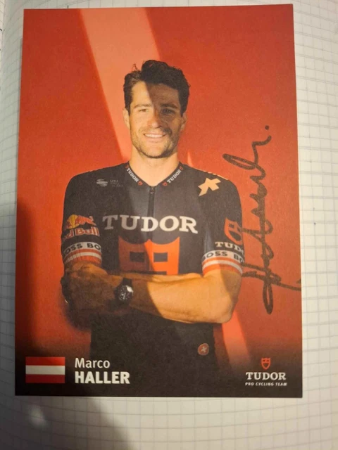 CYCLISME 1 CP signee M HALLER team tudor 2025 EUR 1,50 - PicClick FR