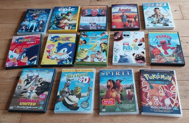 CHILDREN/FAMILY FILMS : BUNDLE OF 15 DVDs (All U Rated) £5.00 - PicClick UK