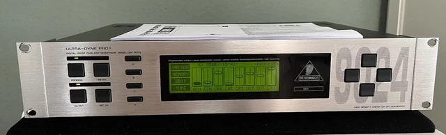 BEHRINGER ULTRA-DYNE PRO DSP9024 Multiband Compressor Tube Emul ...