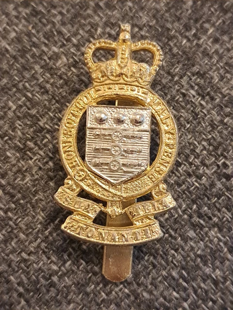ROYAL ARMY ORDNANCE Corps Anodised Cap Badge Dowler Birmingham £5.00 ...
