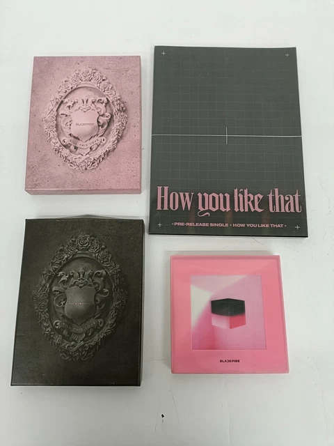 BLACKPINK ALBUM BUNDLE x4 K-Pop Square Up Kill This Love How You Like ...