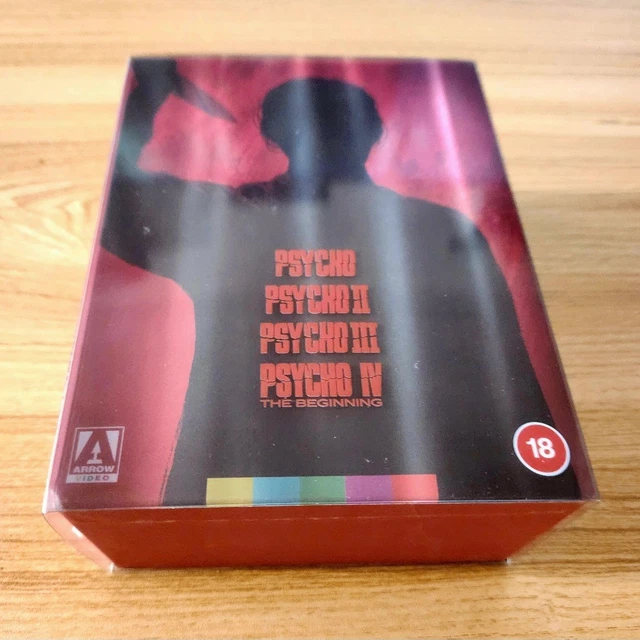 THE PSYCHO COLLECTION Arrow Video Blu-ray 1-4 Box Set Limited Edition ...
