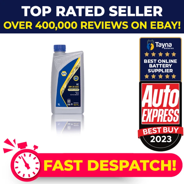 ENGINE OIL 1L for MG MG ZS 1.0 1.5 1 Litre NAPA 0W20 SN C5 VE ECO Fuel ...