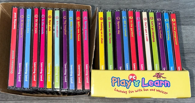 LEARNING LAND DISCOVER & Play on Your PC CD-ROM 21 Discs plus Christmas ...
