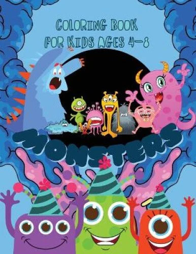 LIVRE DE COLORIAGE monstres : livre de coloriage monstre cool, drôle et ...