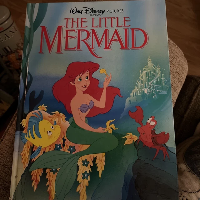 DISNEY THE LITTLE Mermaid Storybook (1992) Hardcover Book - (disney ...