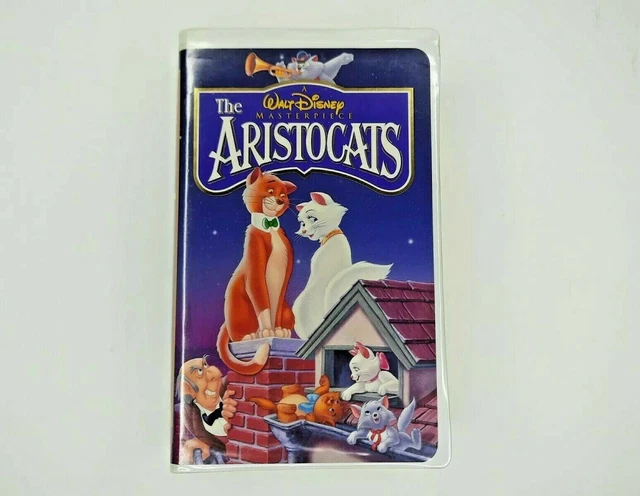 THE ARISTOCATS (VHS, 1996) Walt Disney Masterpiece Collection Clamshell Case £6.64 - PicClick UK