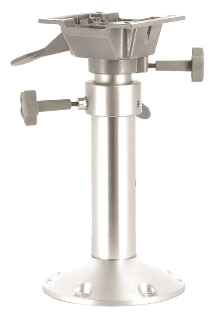 VETUS ADJUSTABLE HEIGHT boat seat base pedestal with swivel - 3 sizes £ ...