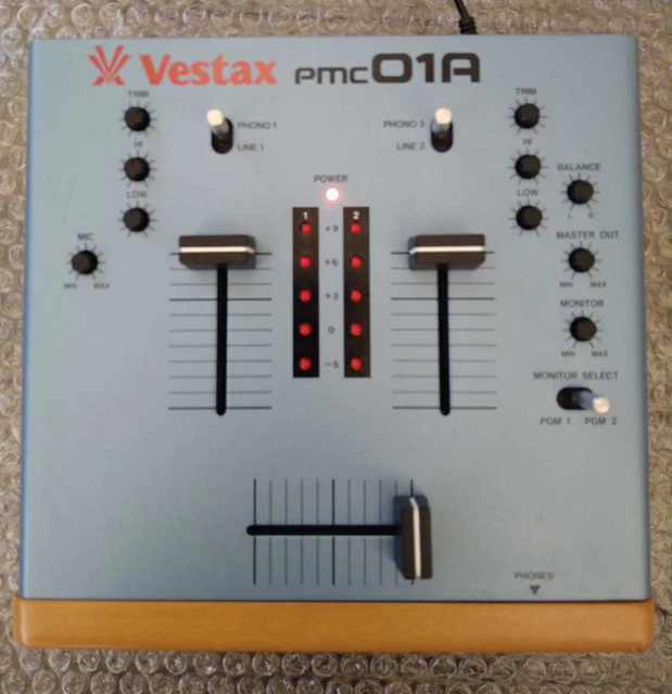 VESTAX PMC-01A DJ mixer Used Working Tested Vintage Rare Japan £184.09 ...