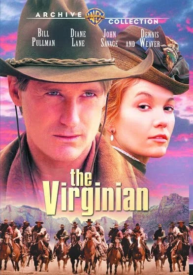 VIRGINIAN, THE (DVD) Bill Pullman Colm Feore Diane Lane Harris Yulin ...