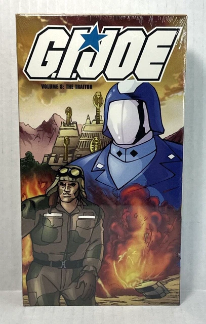 GI JOE CARTOON Volume 8: The Traitor (VHS, 2000) Factory Sealed £11.53 ...