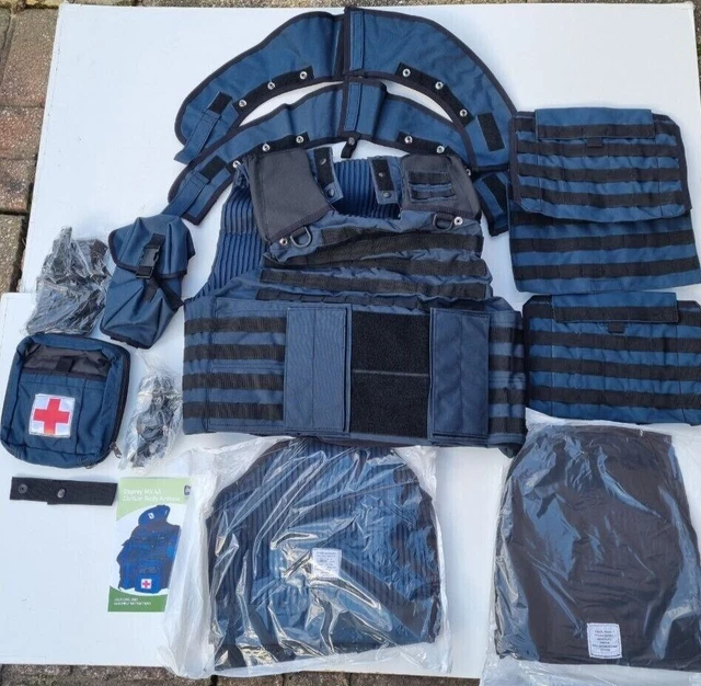 COVER BODY ARMOUR Osprey Blue Civilian MK4A Ensemble British Army Sizes ...