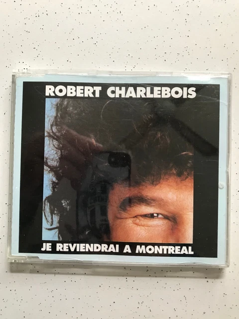ROBERT CHARLEBOIS & Je reviendrai à Montréal " CD 2 titres PROMO 1989 ...