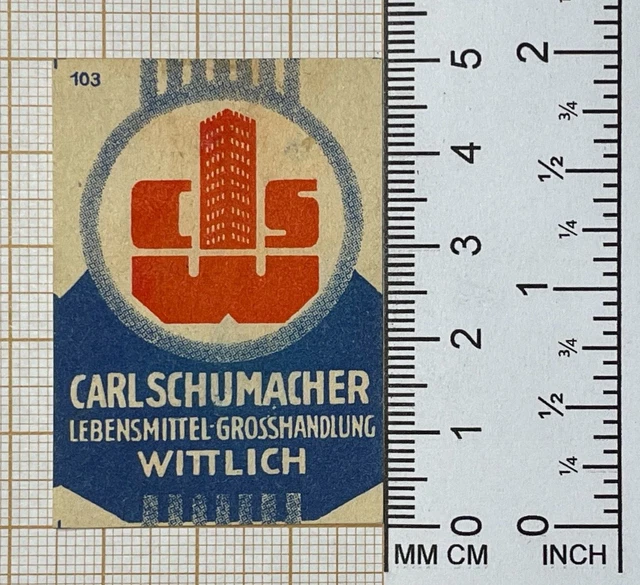 GERMANY / GERMAN OLD Matchbox Label Labels £1.99 - PicClick UK