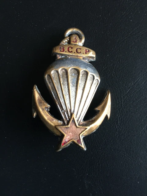 INSIGNE PARACHUTISTE 3É BCCP INDOCHINE FABRICATION LOCALE EUR 75,00 ...