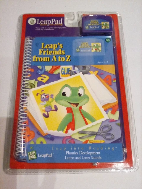 NEW LEAP FROG LeapPad Leap's Friends from A to Z Interactive Book and ...