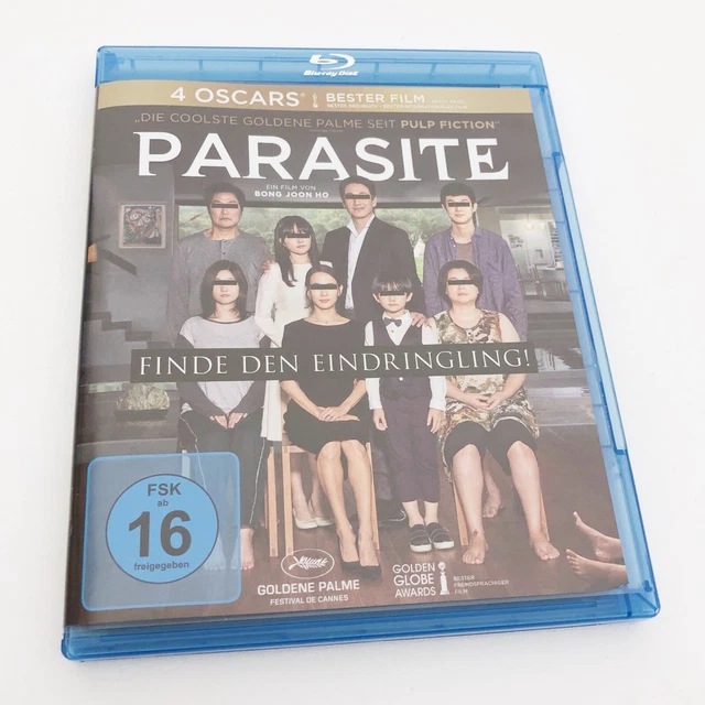 PARASITE BLU-RAY FINDE den Eindringling! Bong Joon Ho 4 Oscars Bester ...