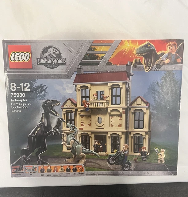 LEGO 75930 INDORAPTOR Rampage at Lockwood Estate Set £260.70 - PicClick UK