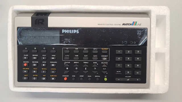 PHILIPS MATCHLINE FERNBEDIENUNG Video 2000 - Neuwertig!- REMOTE CONTROL ...