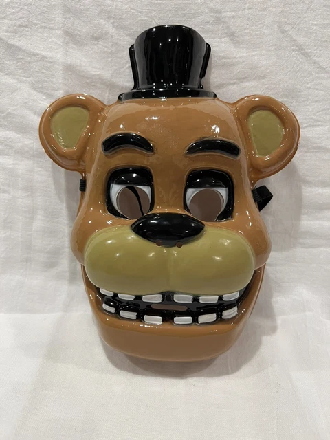 FIVE NIGHTS AT Freddy’s PVC Freddy Fazbear Mask FNAF Cosplay ...