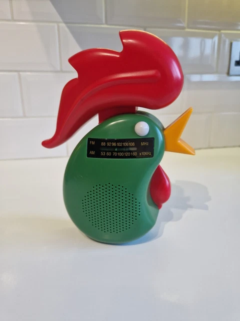 KELLOGGS COCKEREL CHICKEN Shower FM/AM Radio. The Wake Up Collection ...