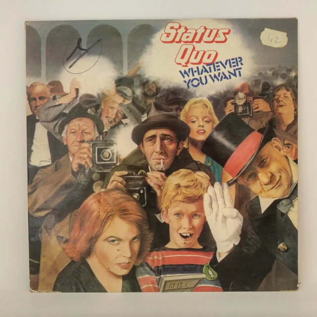 STATUS QUO - Whatever You Want / Hard Ride - Disque vinyle d'occasion 7 ...