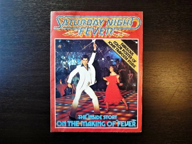 SATURDAY NIGHT FEVER Affiche officielle du magazine n°1 John Travolta ...