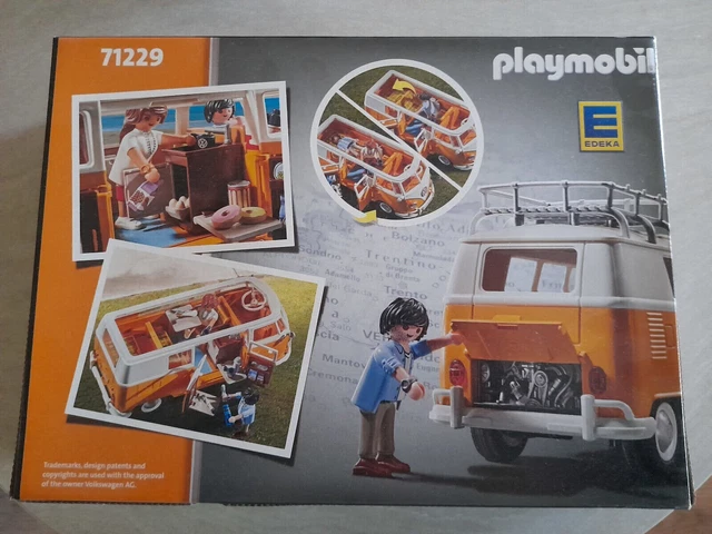 PLAYMOBIL 71229 VW Bus Camping Edeka Gelb T1 EUR 69,90 - PicClick DE
