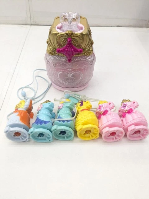 PRECURE PRETTY CURE Toy Perfume Dress up key Glitter force Princess ...