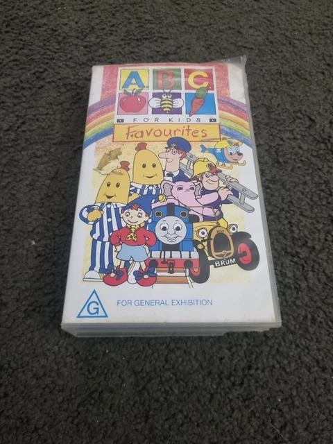 ABC FOR KIDS FAVOURITES 1997 VHS PAL $18.95 - PicClick AU