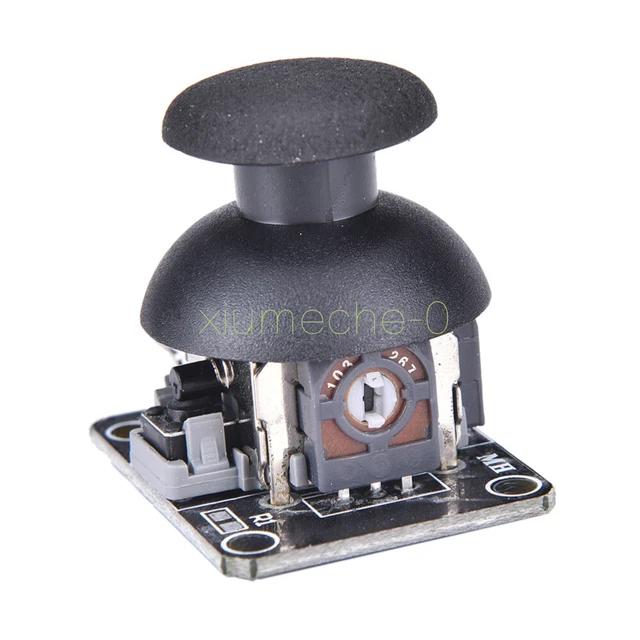 5PCS JOYSTICK 5PIN Breakout Module Shield PS2 Joystick Game Controller ...