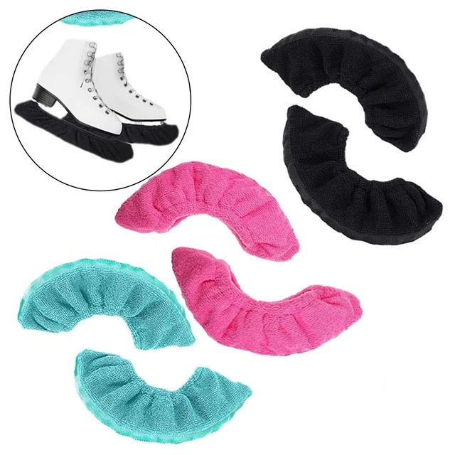 ELASTIC FIT ICE Skate Blade Covers Figure Skates Blade Protectors S M L ...