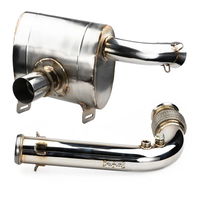 RPM STANDARD 3& Chambered Q-Series Turbo Exhaust for X3 X rc Turbo R ...