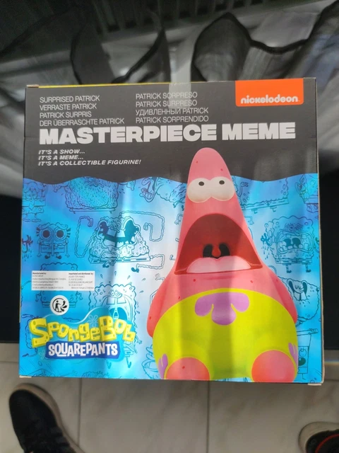 FIGURINE NICKELODEON BOB L'éponge Masterpiece Meme Patrick Surpris EUR 60,00 - PicClick FR