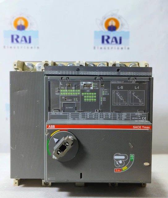 ABB TMAX T7S 1000 1000A DISJONCTEUR 4PÔLES MCCB AVEC ROTATIF 30kA à 690V EUR 1.186,36 - PicClick FR