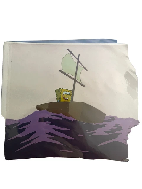 Spongebob Animation Production Cel Culture Shock Ep N