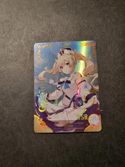 BARBARA GENSHIN IMPACT -Goddess Story - Ssr - Ns-2M02-010 -Holo Card -Sexy Waifu EUR 15,00 ...
