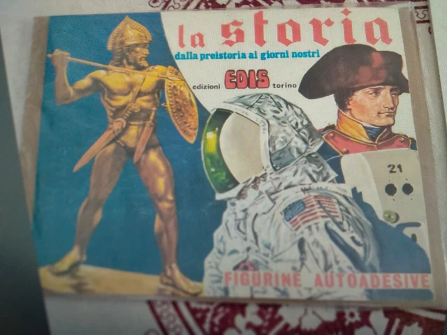 LA STORIA DALLA Preistoria Ai Giorni Nostri,Album Figurine Edis ... LA STORIA DALLA Preistoria Ai Giorni Nostri,Album Figurine Edis ...