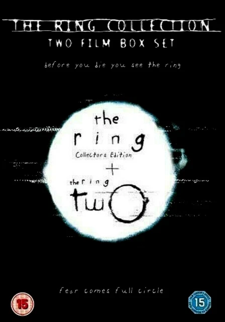 THE RING/THE RING Two (DVD-2010,2-Disc Collector's Edition) R2. TWO ...