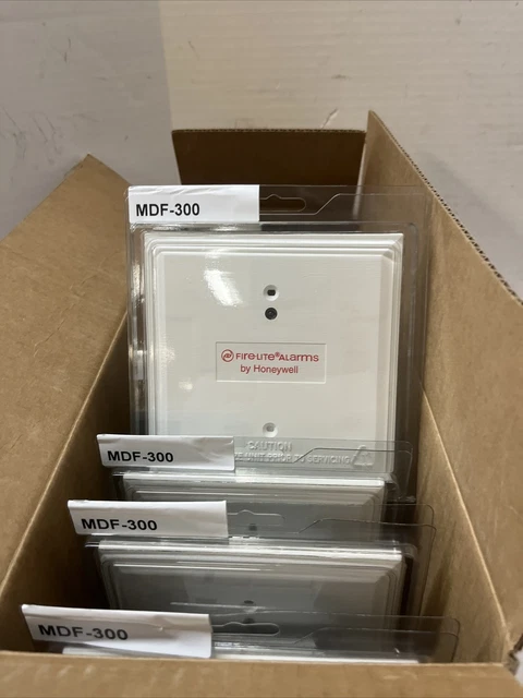 NEW FIRE-LITE MDF-300 | Dual Monitor Module Honeywell Alarms Box Of 10 ...