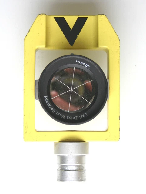 CARL ZEISS REFLEKTOR Prisma im Halter für Totalstation Tachymeter ...