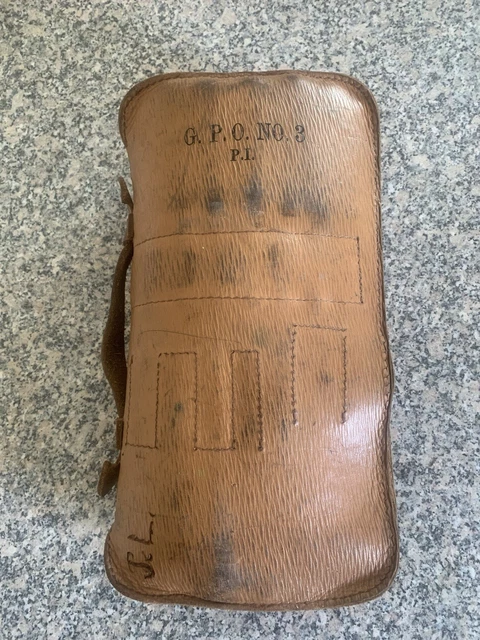 VINTAGE GPO BT NO. 3 LEATHER TELEPHONE ENGINEER'S TOOL WALLET CASE BAG ...