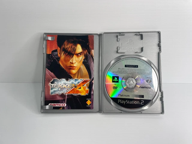 TEKKEN 4 SONY PlayStation 2 PS2 PAL Complete Game w/Manual *Blank Cover ...
