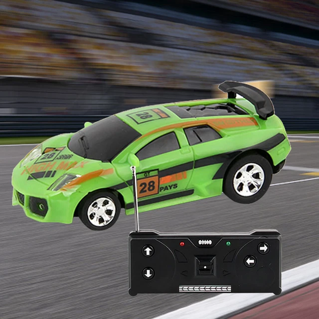 HOT COKE CAN Mini Cans RC Car with Roadblocks RC Car Model Mini RC Car ...