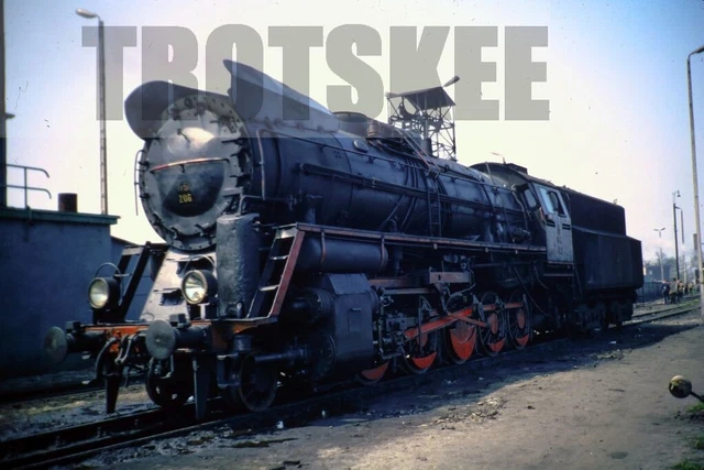 35MM SLIDE PKP Poland Railways Steam Loco Ty51 206 1971 Original Polish £4.39 - PicClick UK